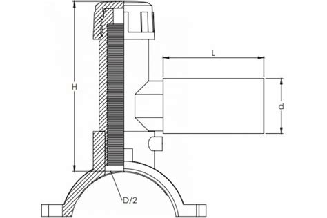 Электросварная седелка TEGA с фрезой, поворотная, d. 180x32 SDR 11 ...
