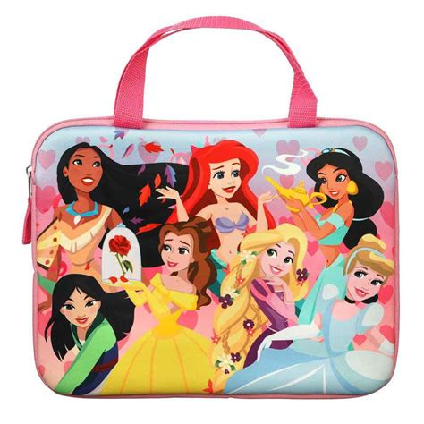 Bioworld Disney Princess Padded Laptop Case Collective Hobbees