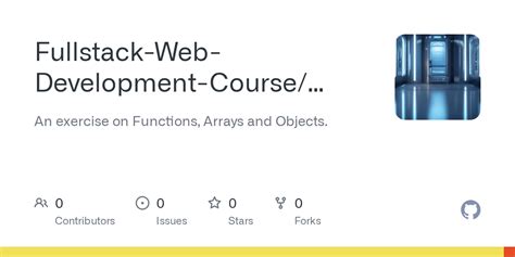 Github Fullstack Web Development Course10js Exercise Functions