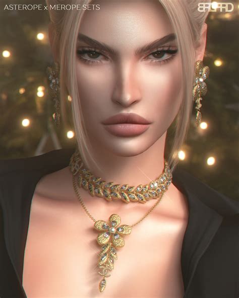 Коллекция украшений Advent Calendar 2025 Day 2 Asterope X Merope Sets для Симс 4 Скачать мод