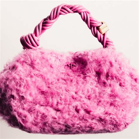 Ganni Makes BioFluff Bags From World S First Plant Based Fur