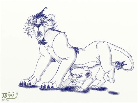 Rule 34 2008 Cub Disney Feral Feral Penetrated Incest Monochrome Nuka