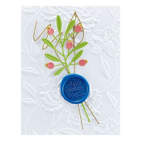 Sealed Squiggles Etched Dies From The Sealed By Spellbinders Collectio