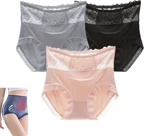 Amazon Buaito Lacyfit Silky Comfort High Waist Hip Lift Panties Lacyfit Daily Lift Tummy