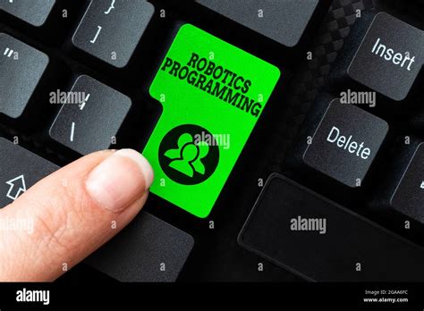 Inspiration Showing Sign Robotics Programming Conceptual Photo Software That Used To Perform