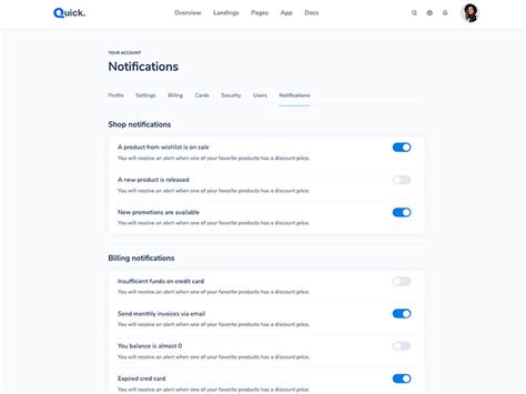Quick Website UI Kit