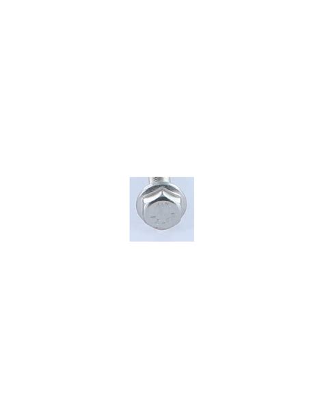Vis métaux Tête hexagonale TH Embase lisse M5X12 Inox A2