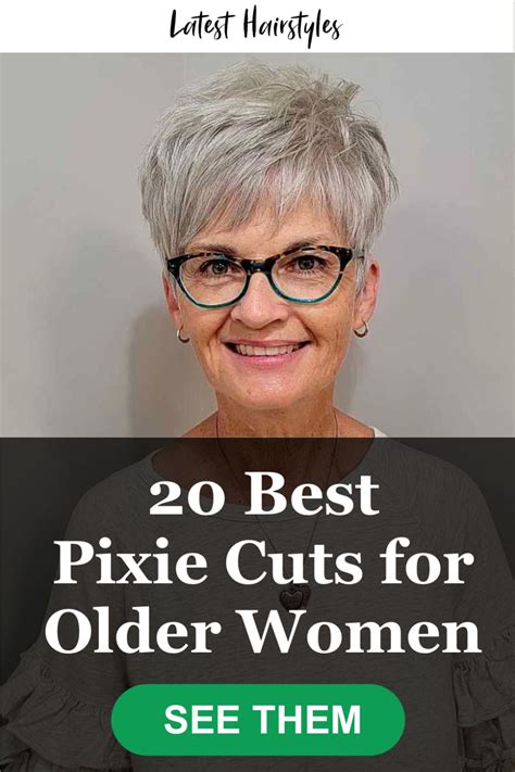 20 Best Pixie Cuts For Older Women In 2023 Short Thin Hair Short