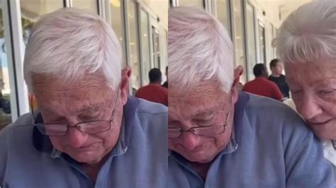 Watch Grandpa Bursts Into Tears As Granddaughter Asks Him To Walk Her