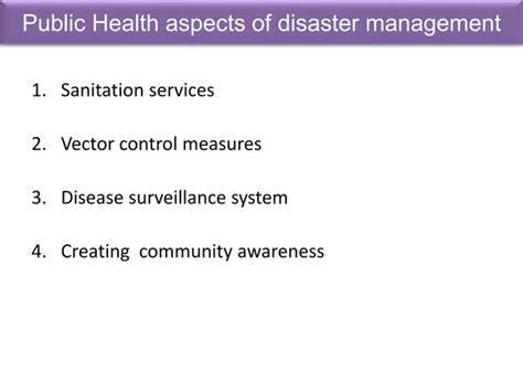 Disaster Preparedness And Mitigation Pptx Science