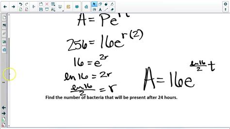 Lesson 511 Part 1 Exponential Growth And Decay Youtube