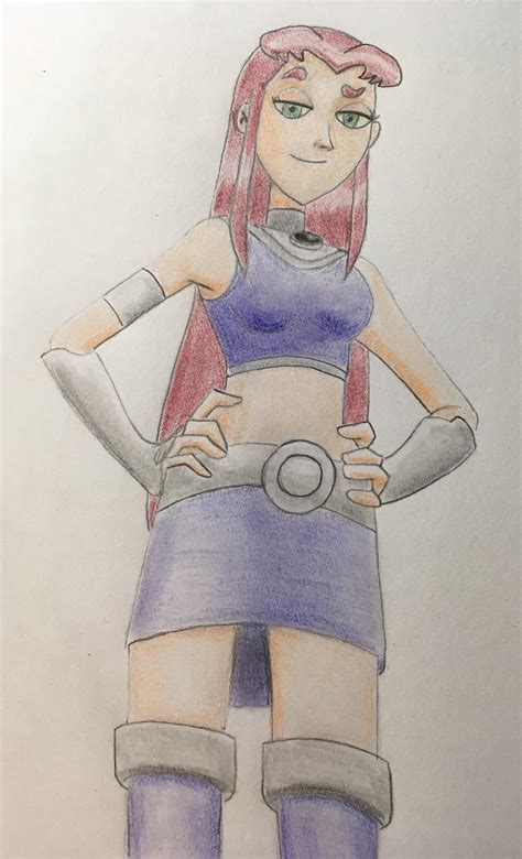 Starfire Perspective Sketch Redrawn By Captainedwardteague On Deviantart