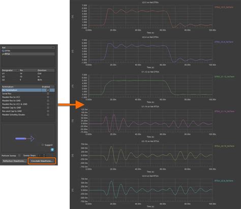 Working With Signal Integrity Analysis Results Altium Designer 25 24