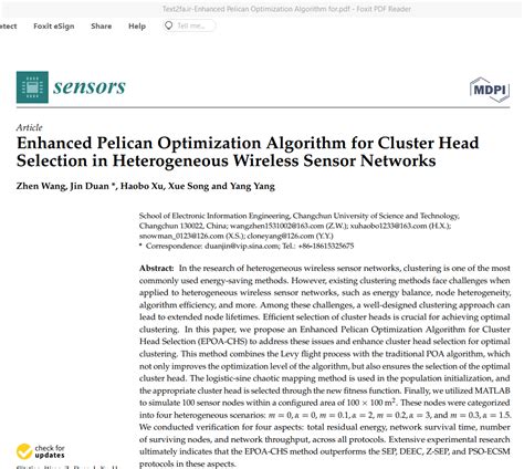 الگوریتم بهینهسازی پلیکان شبکه حسگر دانلود مقاله تخصصی متن به فارسی