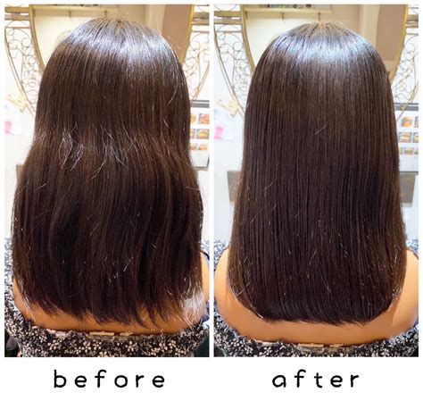 「うねりと広がりが気になるくせっ毛がサラッと自然にまとまるナチュラルストレートヘアになりました」｜町田市の髪質改善美容室dearsディアーズ