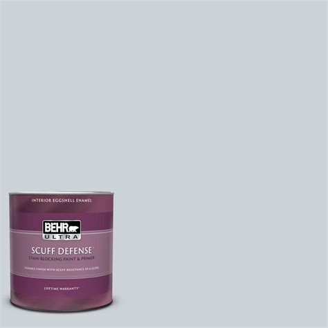 Behr Ultra 1 Qt N490 1 Absolute Zero Extra Durable Eggshell Enamel
