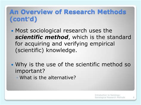 Ppt Methods Of Sociological Research Powerpoint Presentation Free