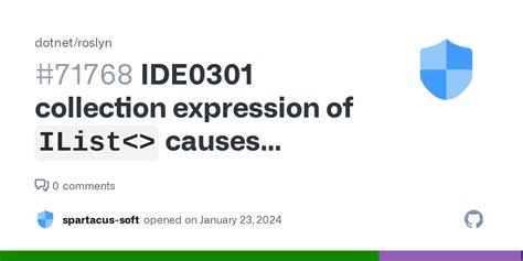 Ide0301 Collection Expression Of `ilist ` Causes Performance