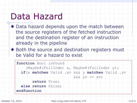 PPT Constructive Computer Architecture Data Hazards In Pipelined Processors Arvind PowerPoint