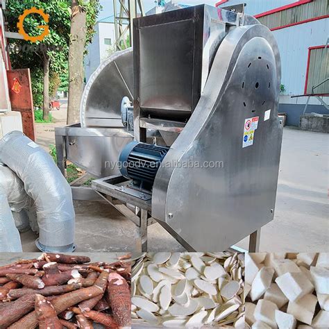300 500 Kgh Cassava Chips Drying Machine Dried Cassava Production
