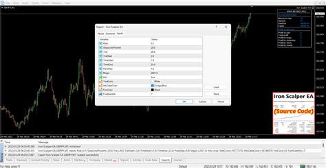 Iron Scalper EA Source Code MT Scalping Expert Advisor Greg S