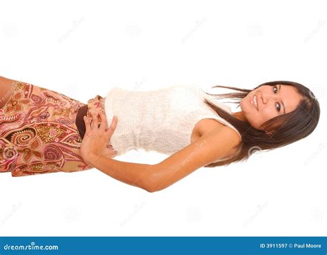Lovely Brunette Girl Stock Image Image Of Attractive 3911597