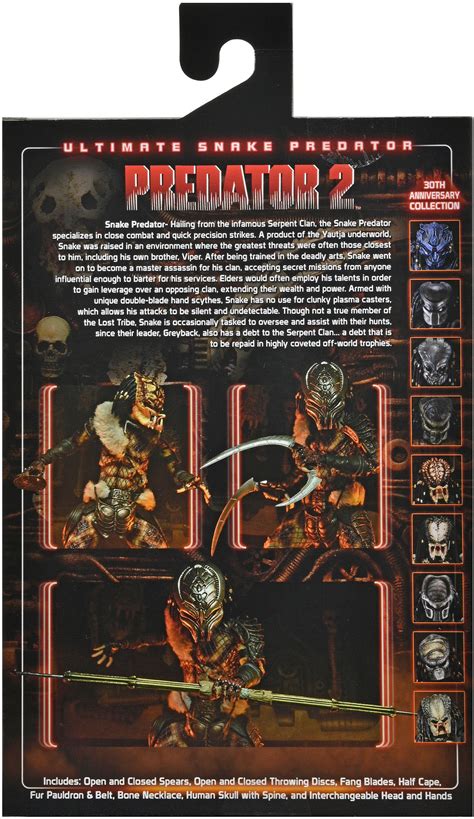 Best Buy Neca Predator 2 7 Scale Action Figure Ultimate Snake 51426