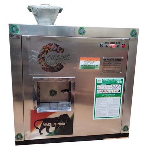 Polished Ss Food Waste Composting Machine Model Namenumber Apewcm