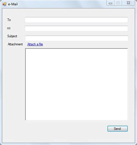 Send Email From C Windows Application Using Gmail Smtp