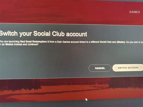 Rdr2 Linked Wrong Account R Reddeadredemption