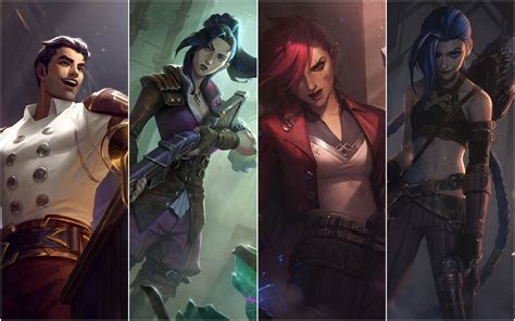 Arcane Act I What We Know About The League Of Legends Champions And Their Cinematic
