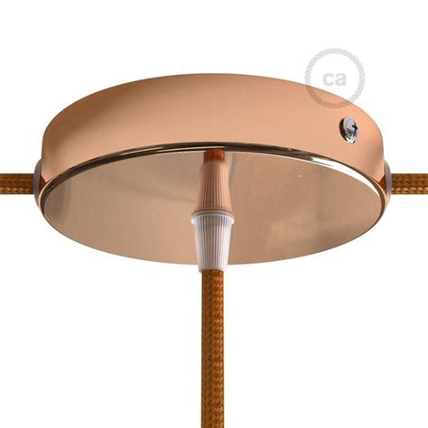 Rosone per lampadari cilindrico con tre fori | Lampadari, Soffitto in ...