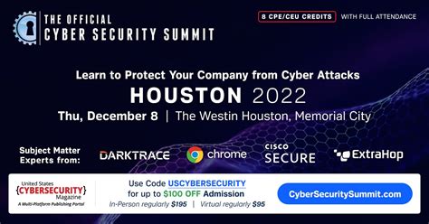 United States Cybersecurity Magazine On Linkedin Houston The Official Cyber Security Summit