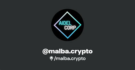 Malbacrypto Twitter Instagram Facebook Tiktok Linktree
