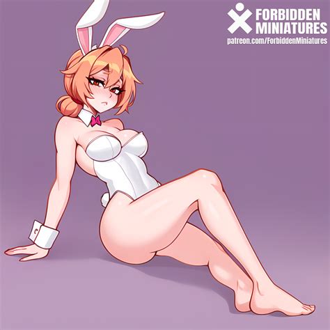 Rule 34 Ai Generated Blonde Hair Bowtie Breasts Bunny Bunny Costume Bunny Ear Bunny Ears Bunny