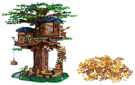 Official Details Of 21318 Lego Ideas Treehouse Bricking Around