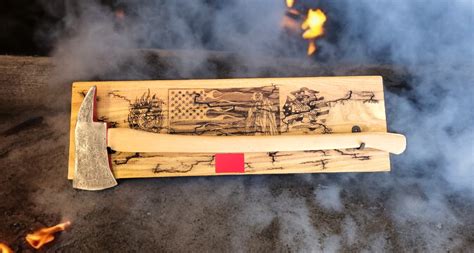 Firemens Axe Display Dougherty Engraving Services
