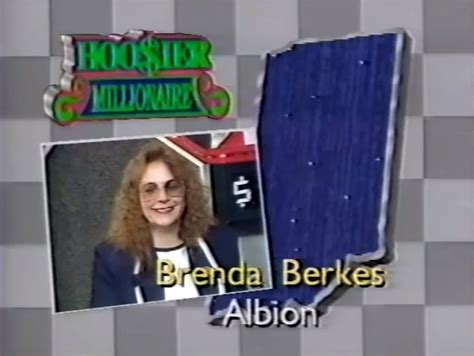 Brenda Berkes Hoosier Millionaire Wiki Fandom
