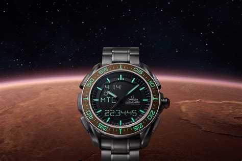 Omega S Latest Speedmaster Can Tell Time On Mars Maxim