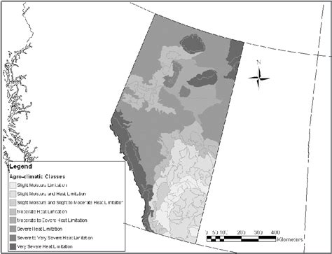 Agro Climatic Classes Representing Heat And Moisture Limitations In