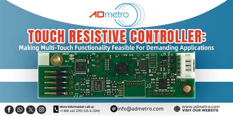 2 Touch Resistive Controller Making Multi Touch Functionality Feasible