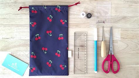 Diy 방수 파우치 만들기 조리개 파우치 끈 주머니 만드는법 나미꼬퀼트 퀼트패키지 네이버 Tv