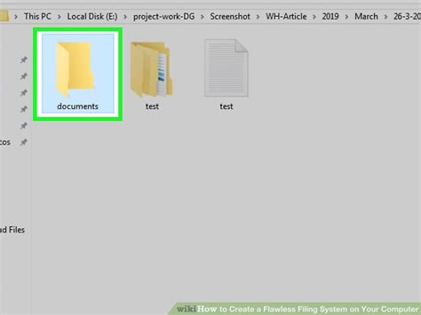 how to create a flawless filing system on your computer