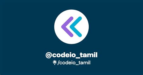 Codeio Tamil Instagram Linktree