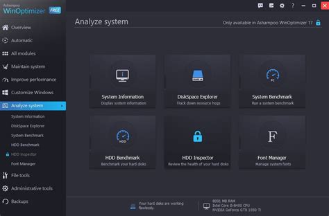 Ashampoo WinOptimizer FREE Download