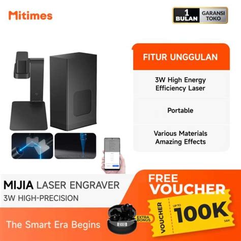 Jual Mijia Laser Engraver Printer Grafir Ukir 3w Mesin Grafir Di Seller Velvet Store