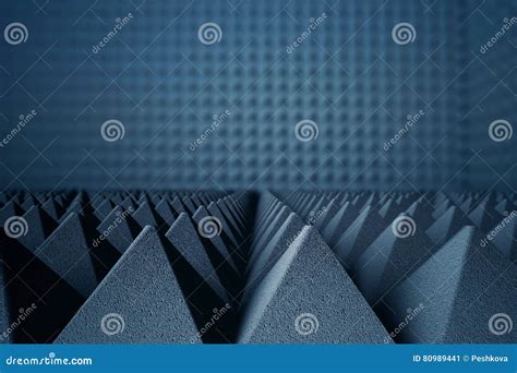 Acoustic Foam Seamless Pattern Soundproofing Acoustic Pyramid Vector