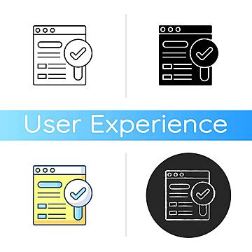 Findable Icon White Web Experience Vector White Web Experience PNG