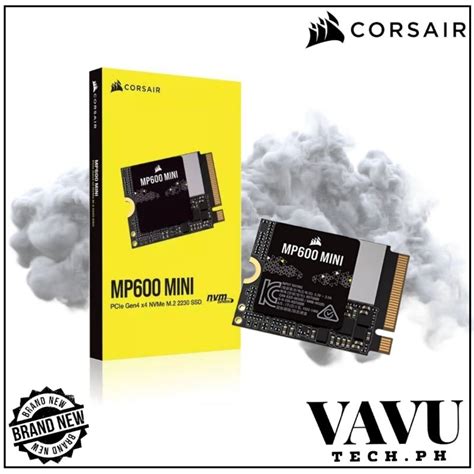 Corsair Mp600 Mini 1tb Gen4 Pcie X4 Nmve M 2 2230 Ssd Steam Deck Compatible Shopee Philippines