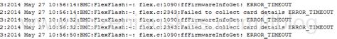 Bmcflexflash Flexc1090fffirmwareinfoget Errortimeout Bmc